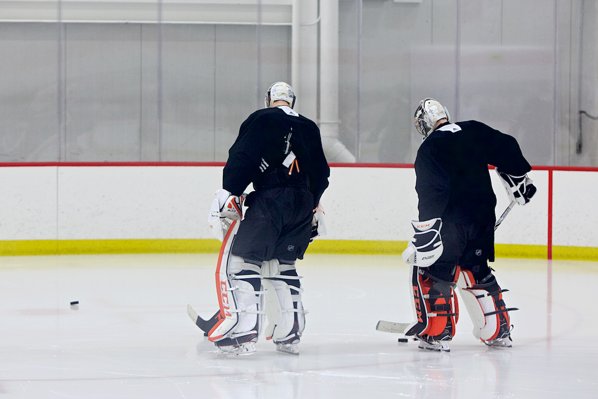 Philadelphia Flyers Practice February 8 | Derek Brad Photography