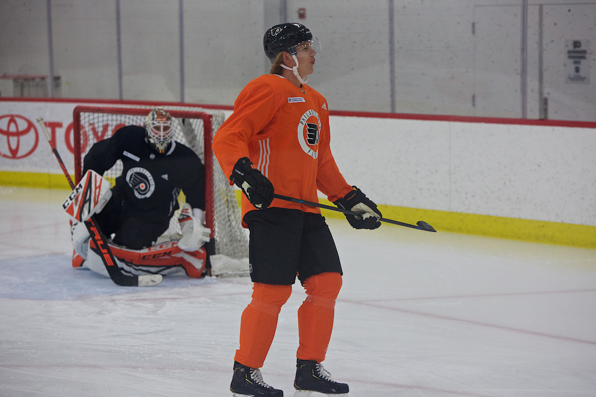 Philadelphia Flyers Practice February 8 | Derek Brad Photography
