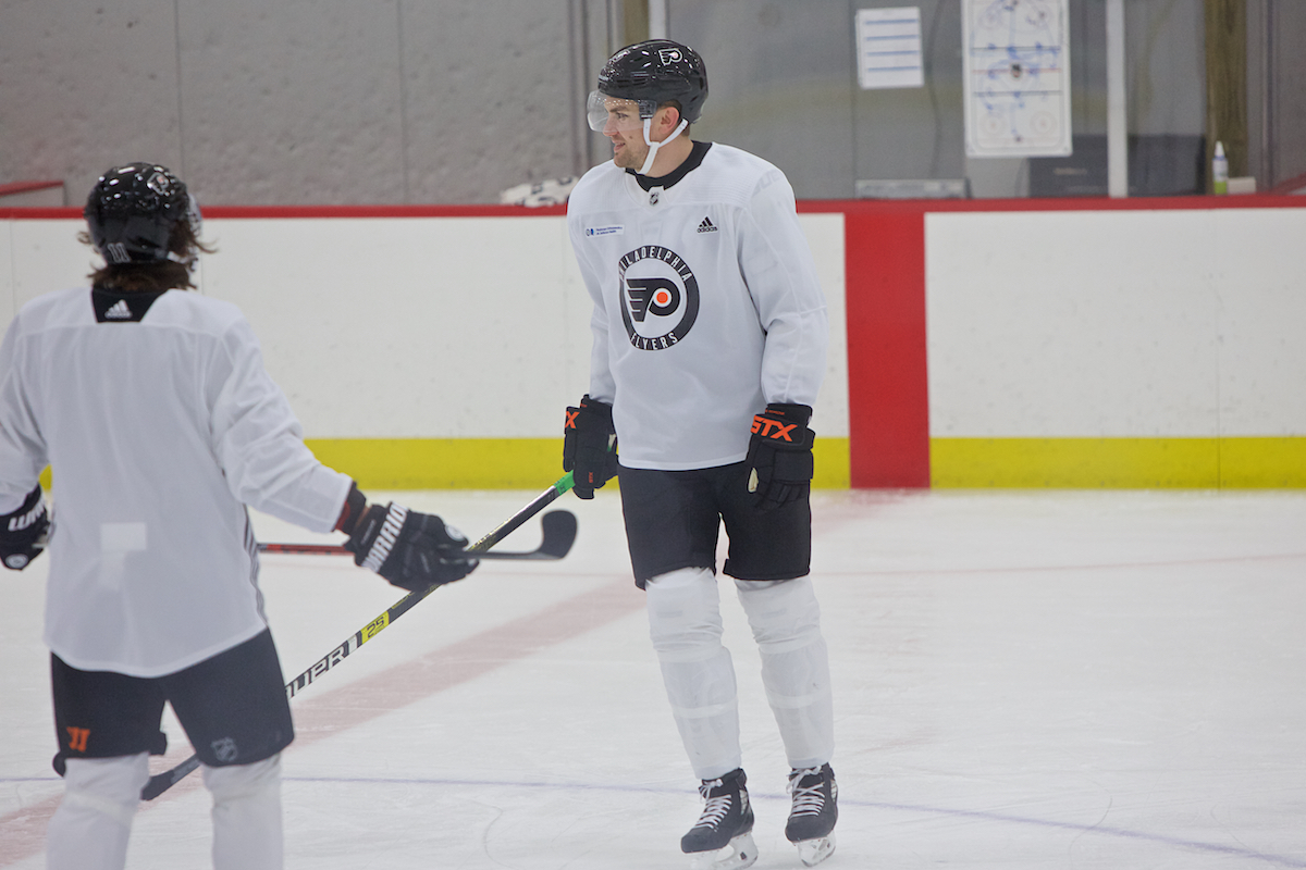 Philadelphia Flyers Practice February 8 | Derek Brad Photography