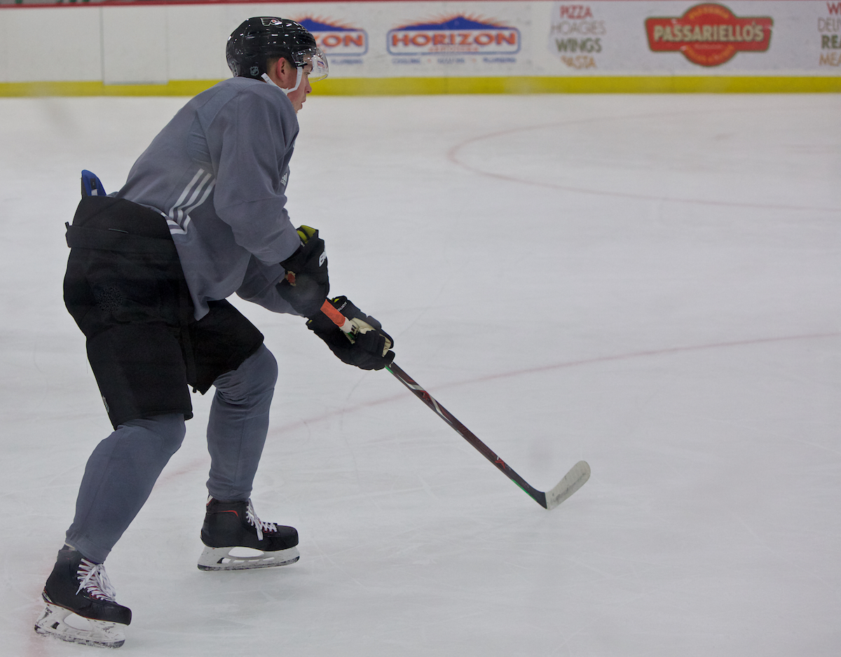 Philadelphia Flyers Practice February 8 | Derek Brad Photography