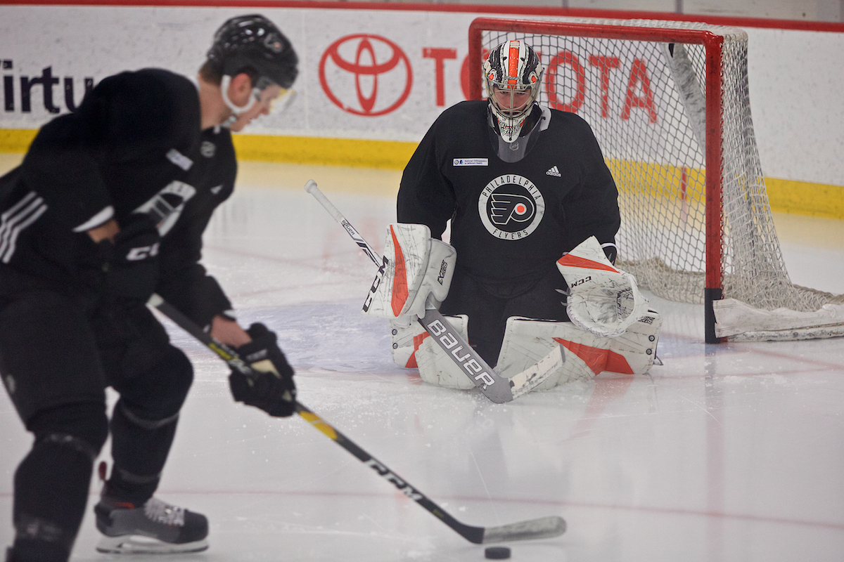 Philadelphia Flyers Practice February 8 | Derek Brad Photography