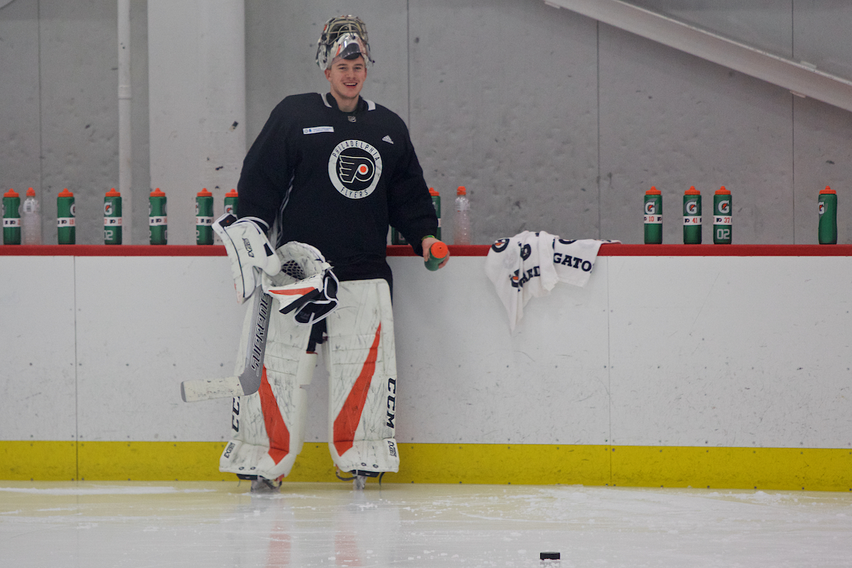 Philadelphia Flyers Practice February 8 | Derek Brad Photography