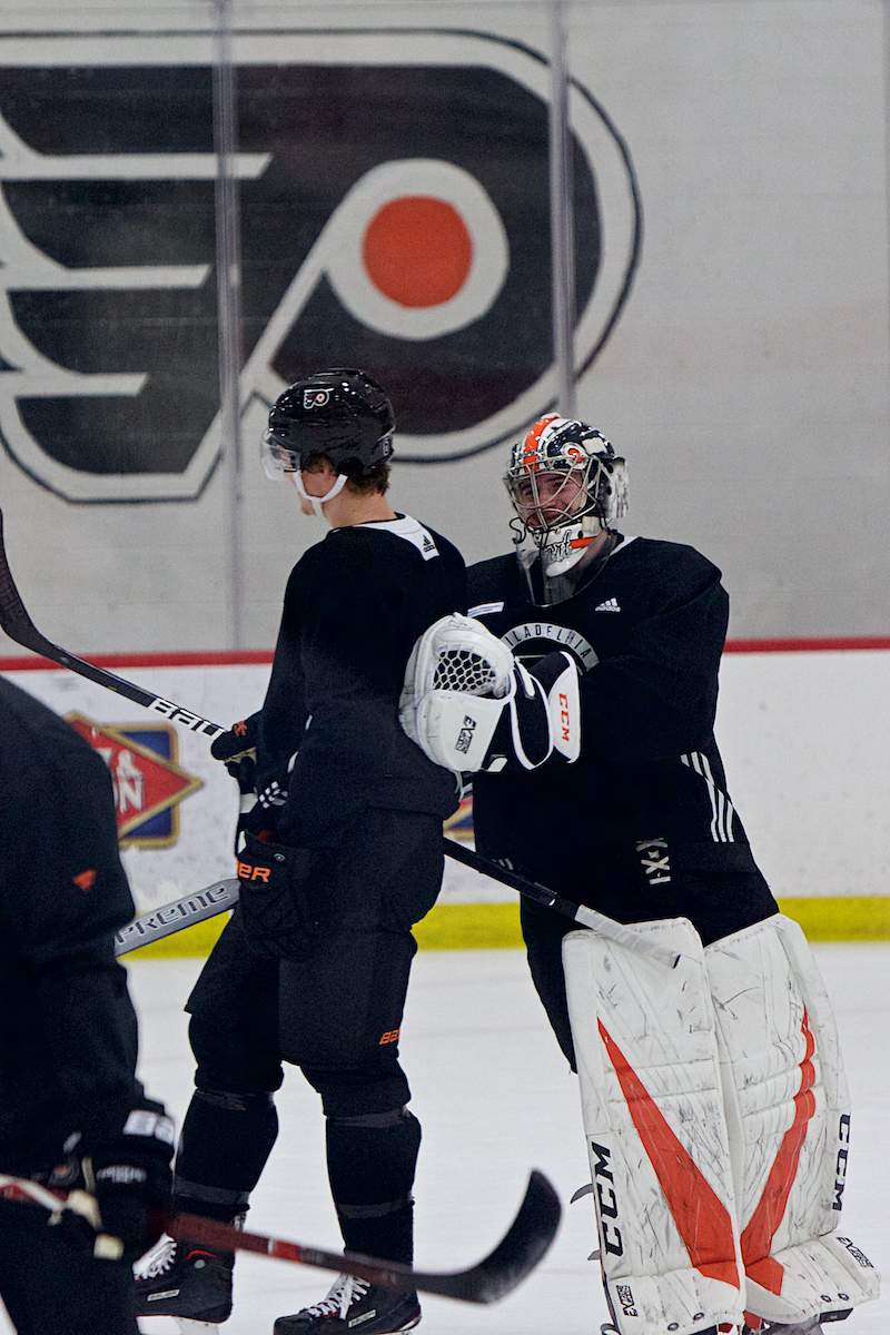 Philadelphia Flyers Practice February 8 | Derek Brad Photography