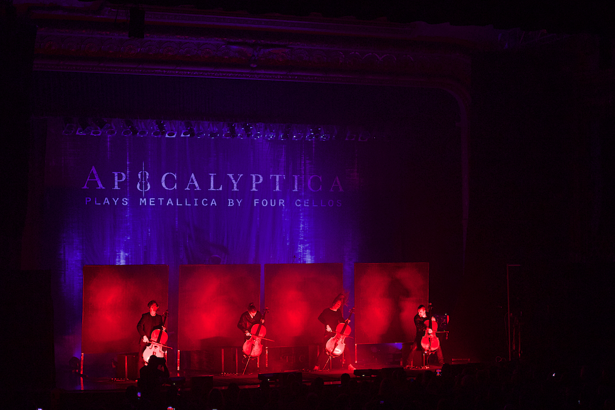 Apocalyptica: Plays Metallica by Four Cellos | Derek Brad Photography