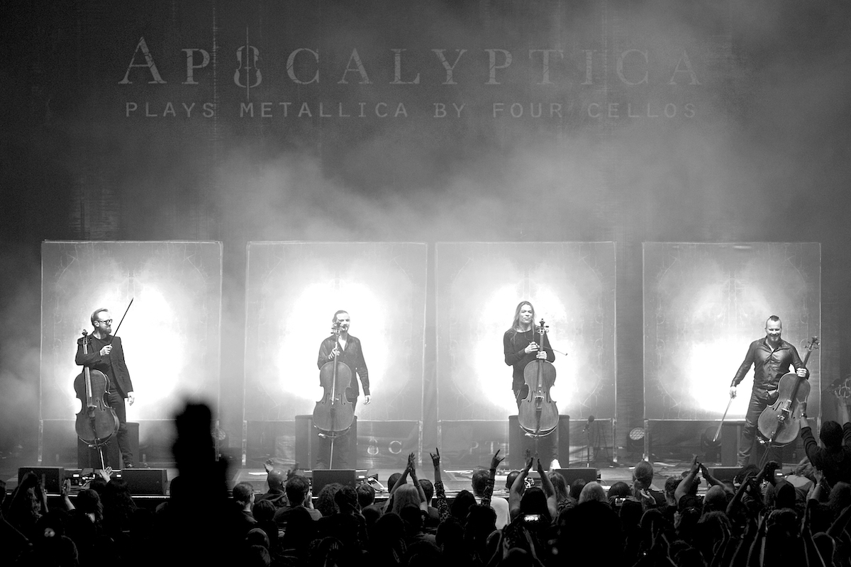 Apocalyptica: Plays Metallica by Four Cellos | Derek Brad Photography